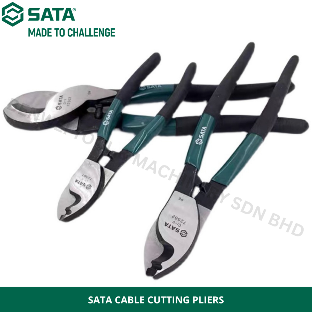 SATA CABLE CUTTING PLIERS / SATA 72501 6'' / SATA 72502 8'' / SATA ...