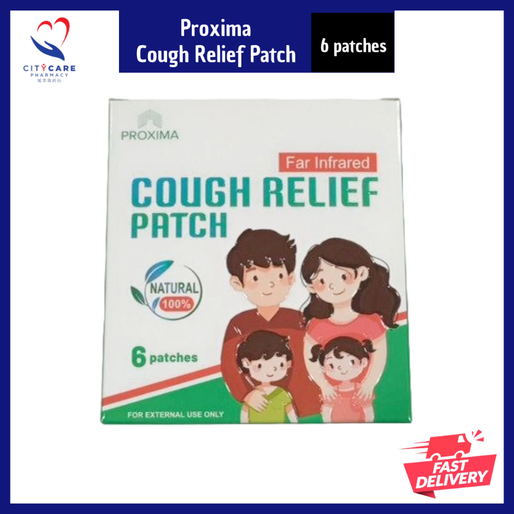 [EXP 08/26] Proxima Far infrared Cough Relief Patch (6 Patches ...