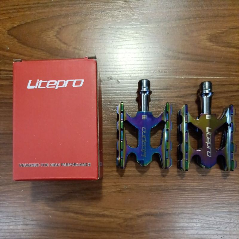 Litepro QR Pedal and Non QR Pedal Folding bike pedal lite pro quick ...