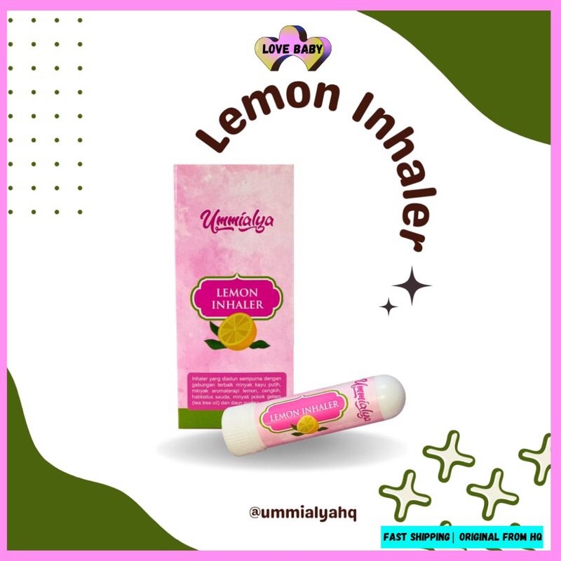 Lemon Inhaler Ibu Hamil |Terapi Morning sickness | Shopee Malaysia