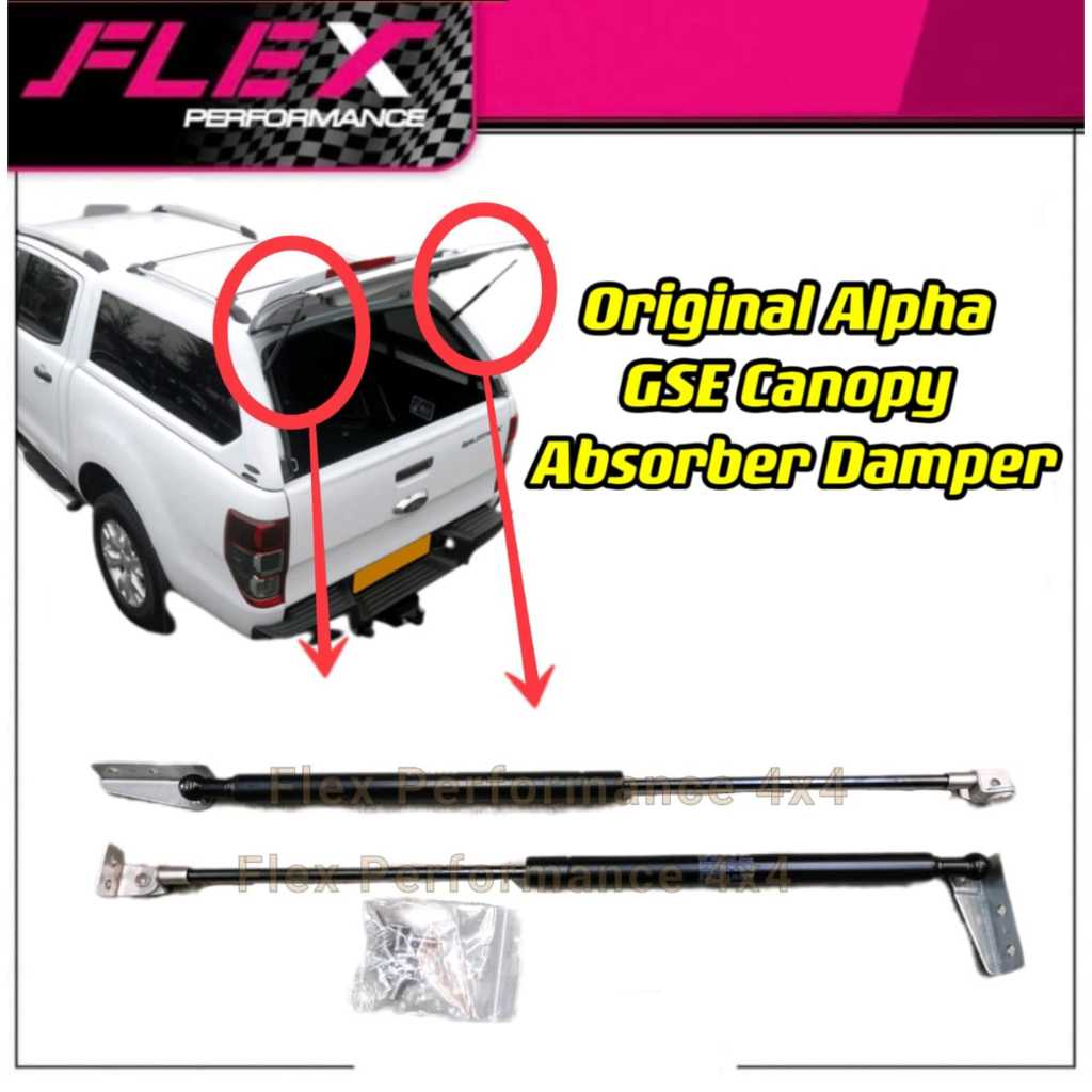 100% ORIGINAL ALPHA GSE CANOPY ABSORBER DAMPER MADE IN GERMANY REAR ...