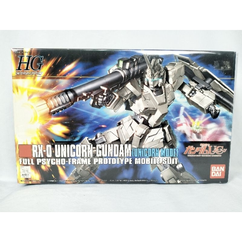 HGUC RX-0 Unicorn Gundam (Unicorn Mode) Full Psycho-Frame Prototype ...
