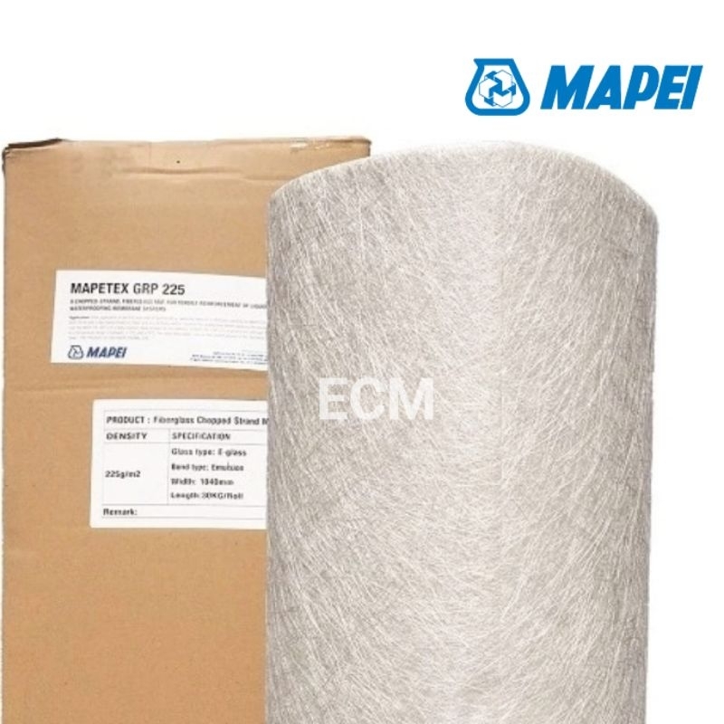 (FULL ROLL) MAPEI MAPETEX GRP 225 - Fiberglass Mat for tensile ...