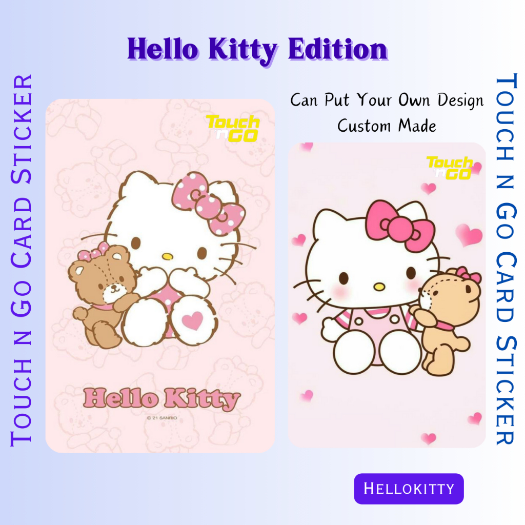 Hello Kitty Edition Touch n Go Card Sticker - ATM CARD SMART CARD ...