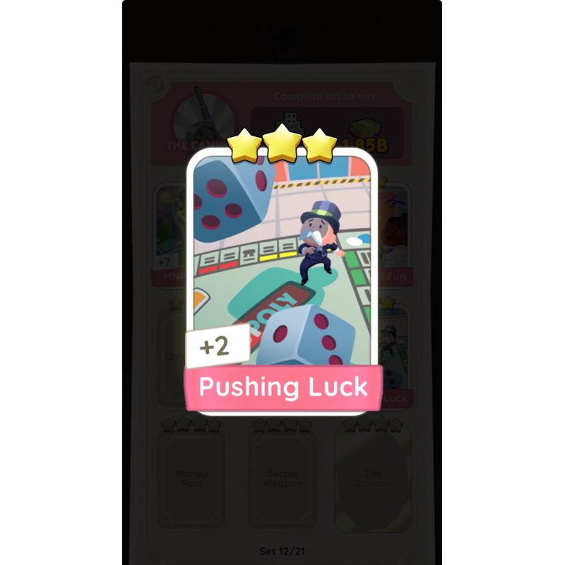 Pushing Luck Monopoly Go | Shopee Malaysia