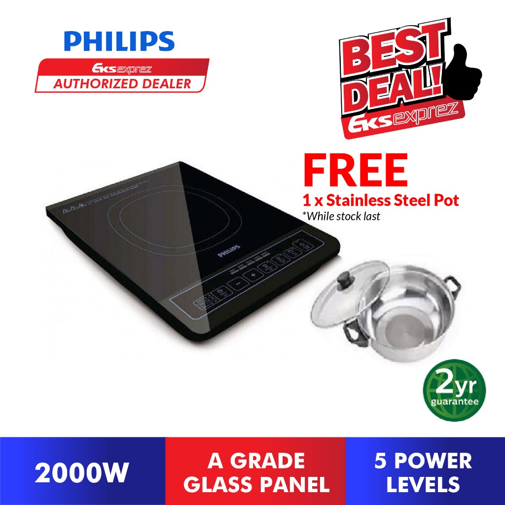 PHILIPS Induction cooker 5000 series HD4902/60 | HD4902 | Shopee Malaysia