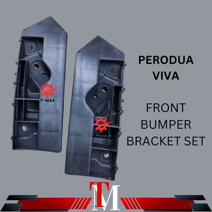 PERODUA VIVA, Viva Elite FRONT/ DEPAN SIDE SUPPORT BUMPER BRACKET SET ...