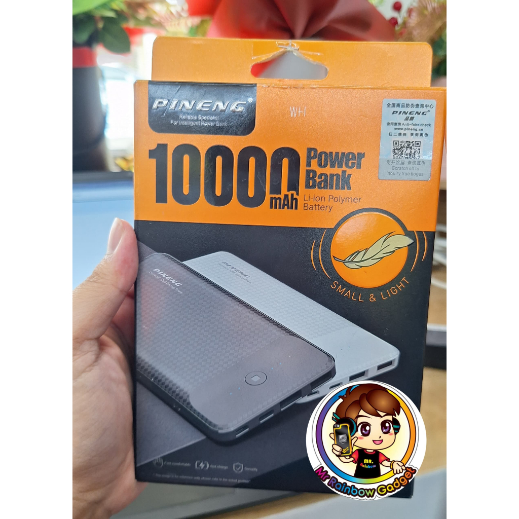 ORIGINAL PINENG PN-936 POWERBANK | Shopee Malaysia
