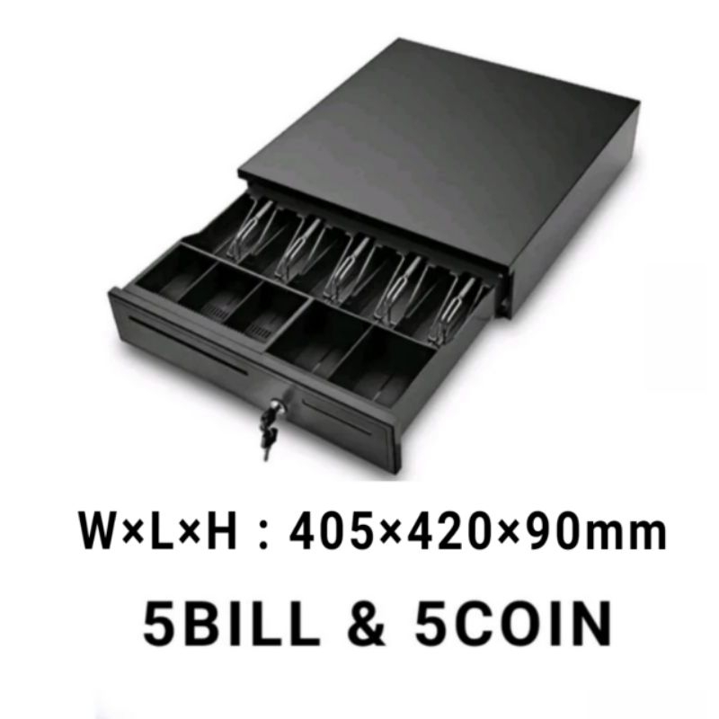 Cash Drawer 5Bill&5Coin / 4Bill&5Coin Cash Drawer Box , Cash Box Money ...