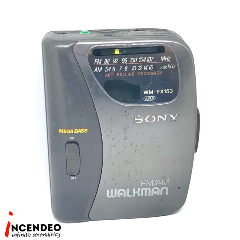 Retro SONY Walkman MEGA BASS Portable Cassette Tape Player WM-FX135 | Shopee Malaysia