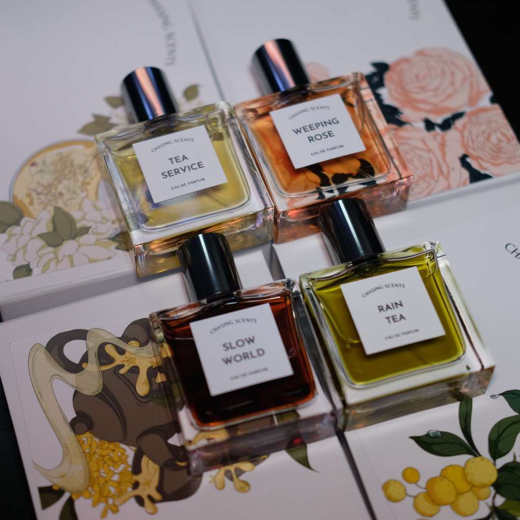 Chasing Scents EDP Decant ( Rain Tea / Weeping Rose / Slow World / Tea ...