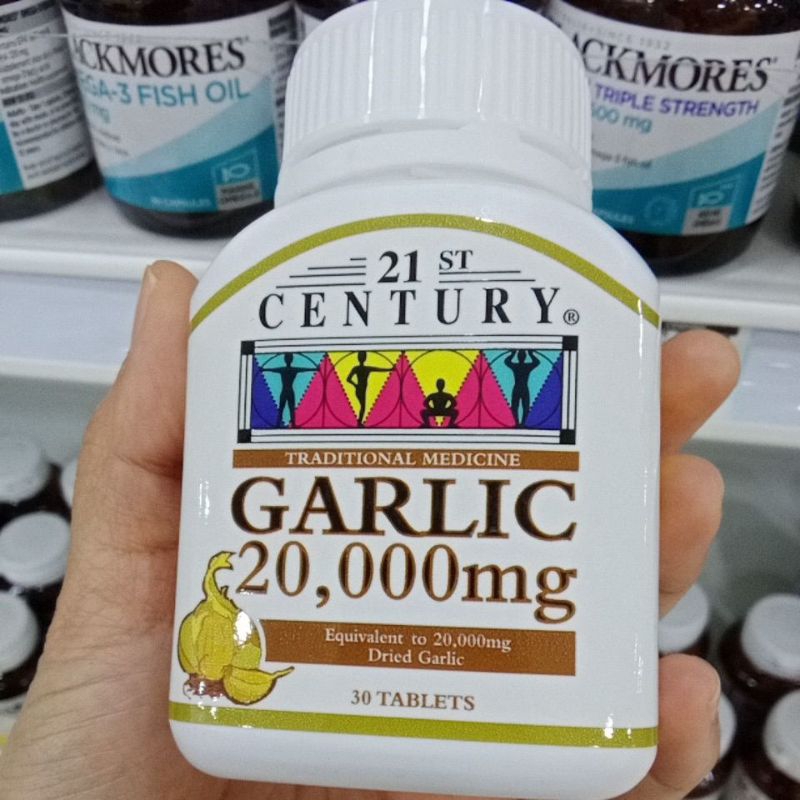 21st Century Garlic 20,000mg 30s | Shopee Malaysia