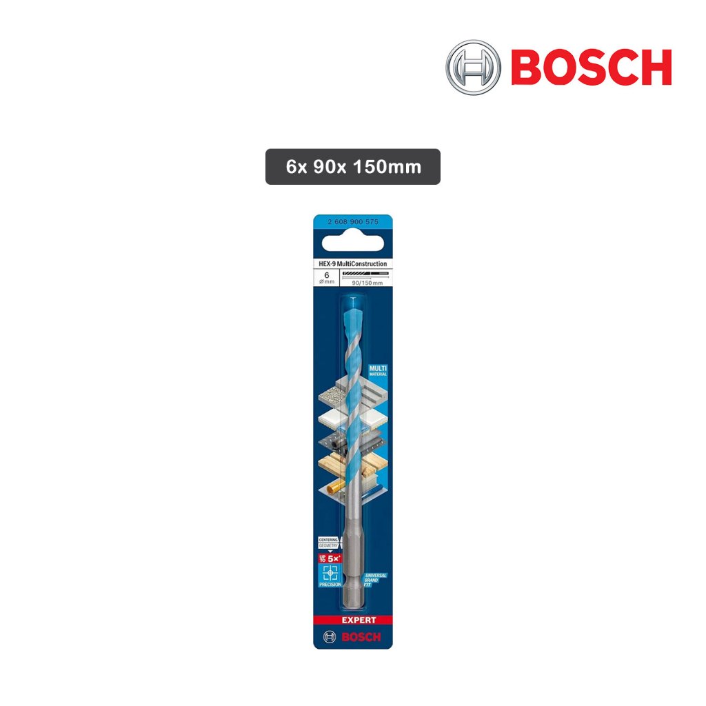 BOSCH Hex-9 Multi Purpose Construction Drill Bit multi material drill ... BOSCH Hex-9 Multi Purpose Construction Drill Bit multi material drill ...