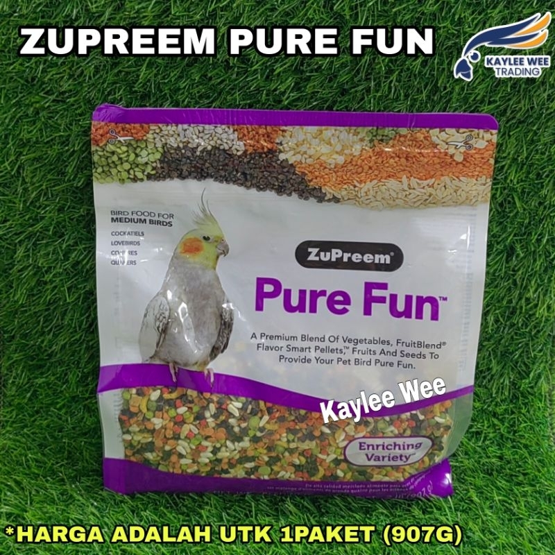 ZUPREEM PURE FUN COCKATIEL 907G | Shopee Malaysia