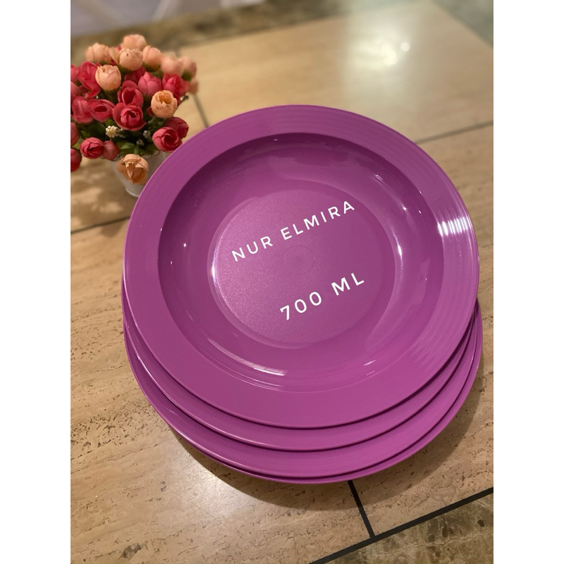 tupperware deep plate (1 set 4 pcs) | Shopee Malaysia