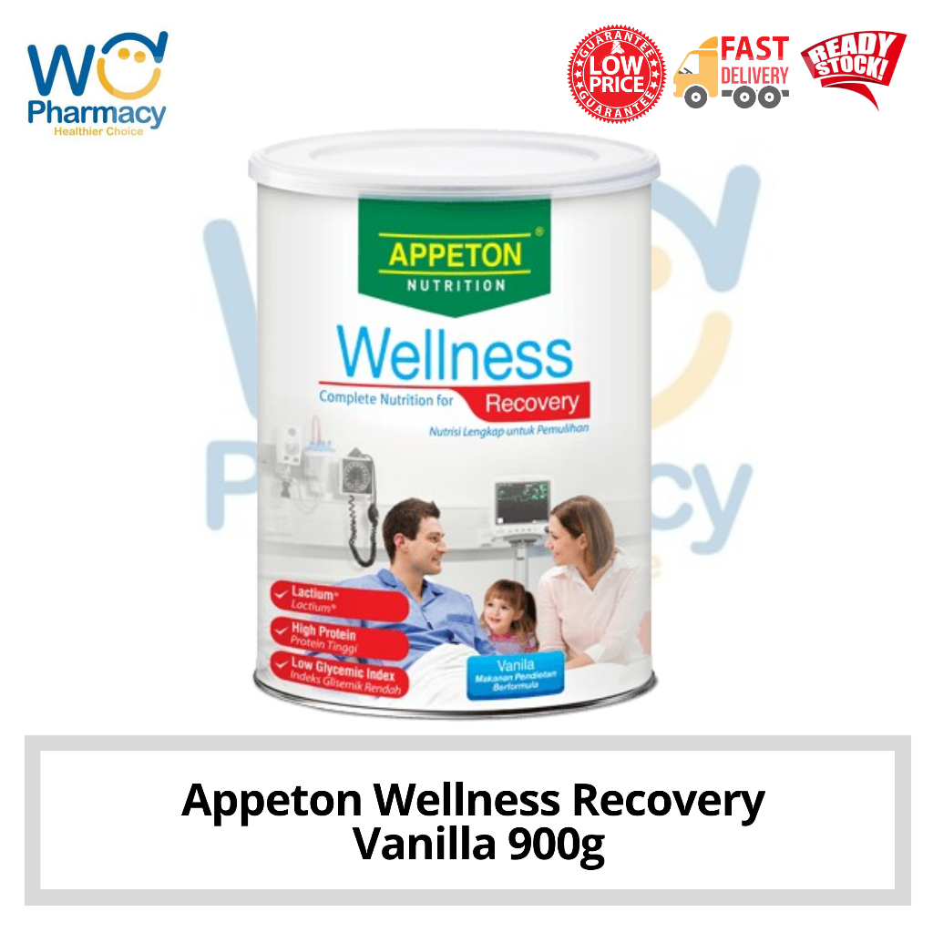 Appeton Wellness Adult Recovery Nutrition Milk with LACTIUM - Vanilla ...