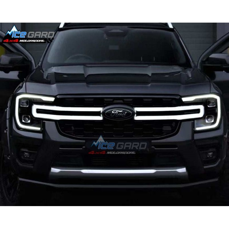 FORD RANGER T9 GRILLE NIGHT HAWK PREDATOR GRILLE DRL LED LIGHTS ...