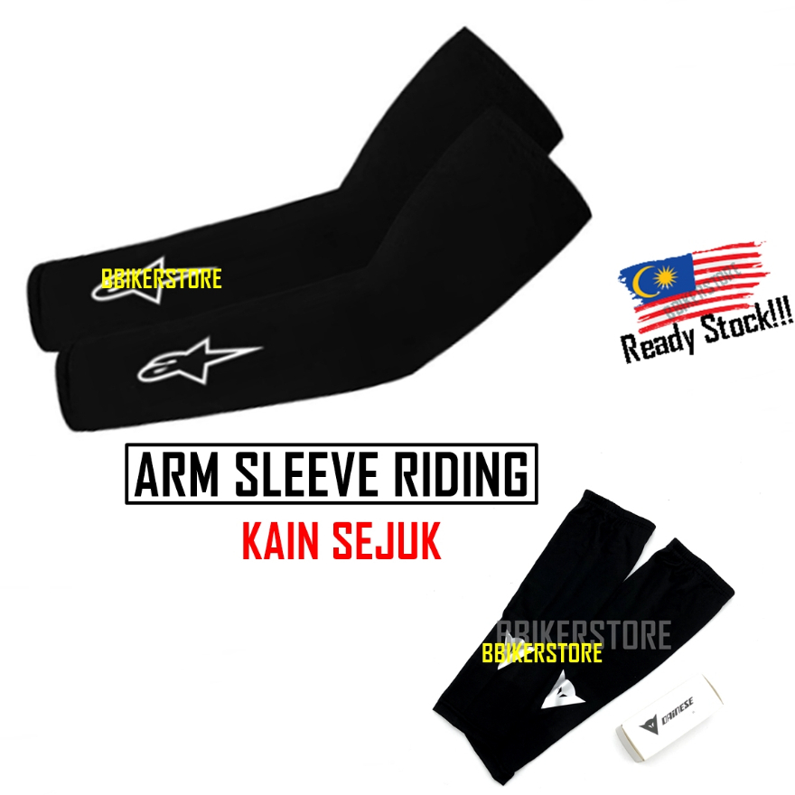 Handsock Arm Sleeve UV Protection Hand Sock Men and Muslimah Handsocks ...
