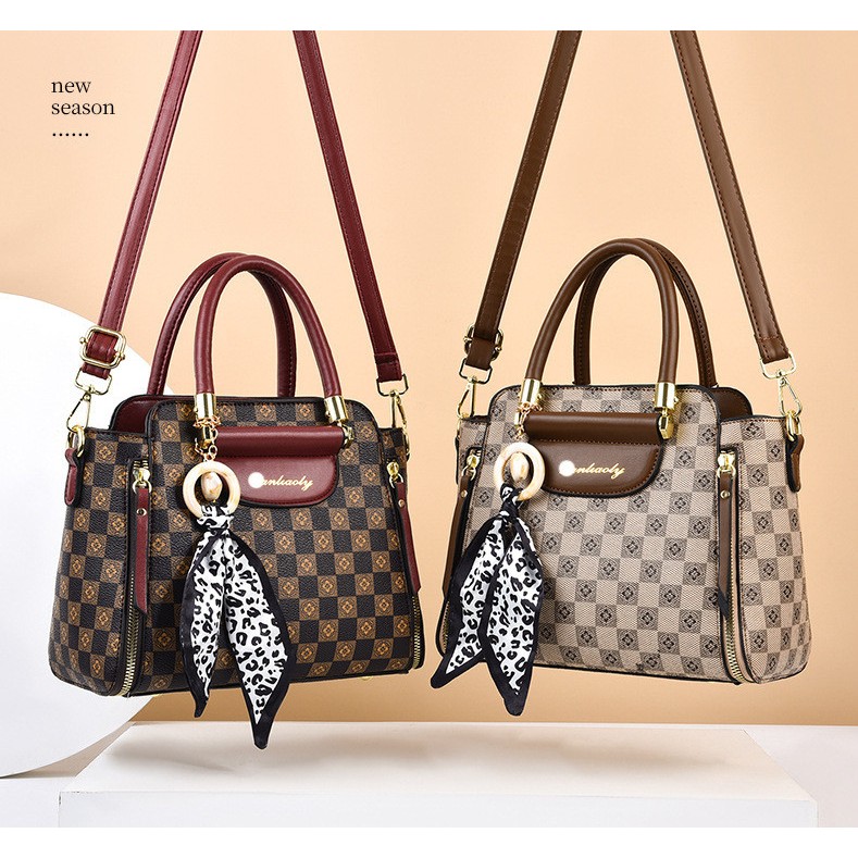 Beg Tangan Wanita Mewah Beg Bahu Beg Silang (EBA17) Elegan Premium ...