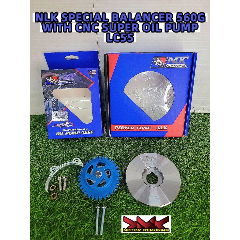 NLK RACING LC135 5S SPECIAL BALANCER (560G) WITH OIL PUMP SUPER CNC SET ...