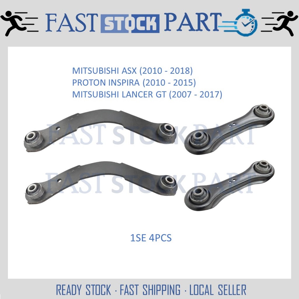 1SET 4PCS REAR UPPER ARM LONG AND SHORT -PROTON INSPIRA(2010 - 2015 ...