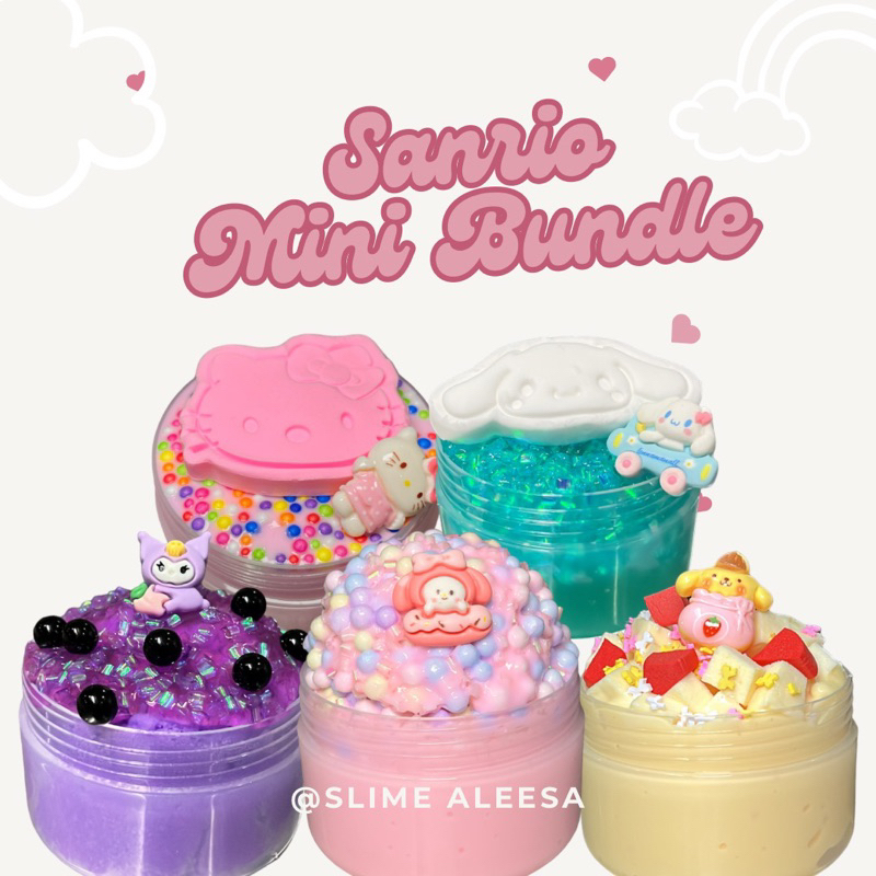 Sanrio Mini Bundles Slime | Shopee Malaysia