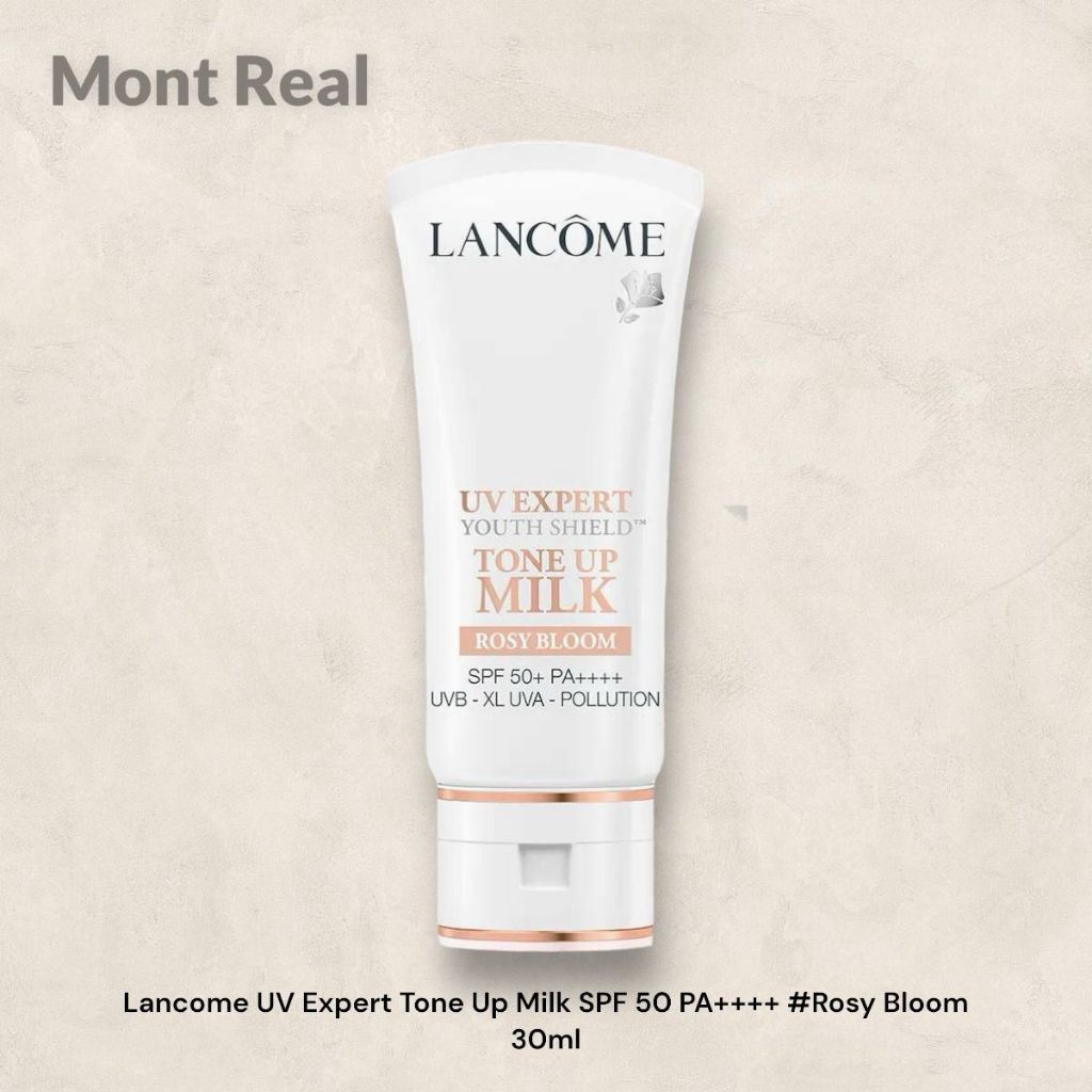 MONT REAL - UV Expert Tone Up Milk SPF 50 PA++++ #Rosy Bloom 30ml | Shopee Malaysia