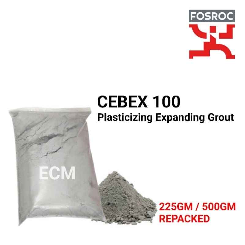 FOSROC CEBEX 100 (1KG REPACKED) Plasticized Expanding Grout Admixture | Shopee Malaysia