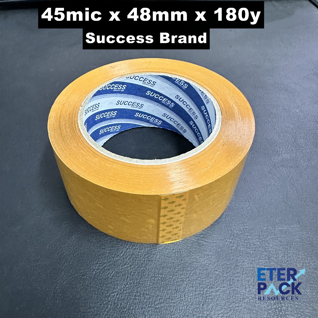OPP Tape 48MM X 180Y CLEAR/BROWN/FRAGILE Cellotape Salotape Transparent ...