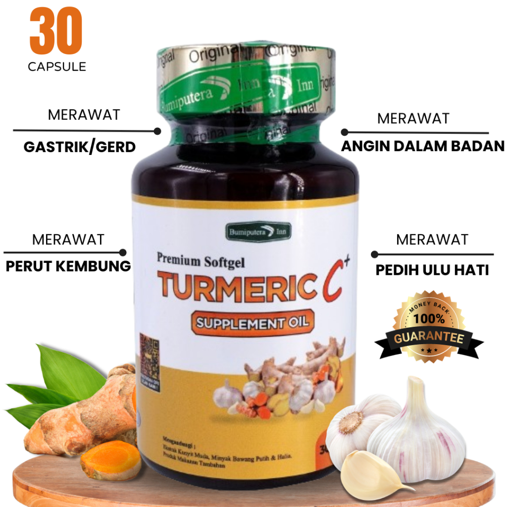 Original HQ Turmeric C+ Supplement Oil | Shopee Malaysia