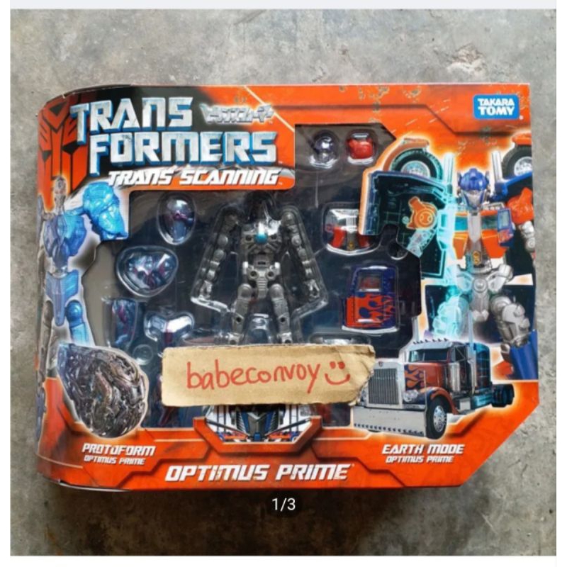 Transformers TS-01 Trans Scanning Optimus Prime MISB | Shopee Malaysia