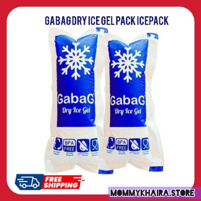 Gabag Dry Ice Gel Pack Icepack Original(Tak boleh campur order ...