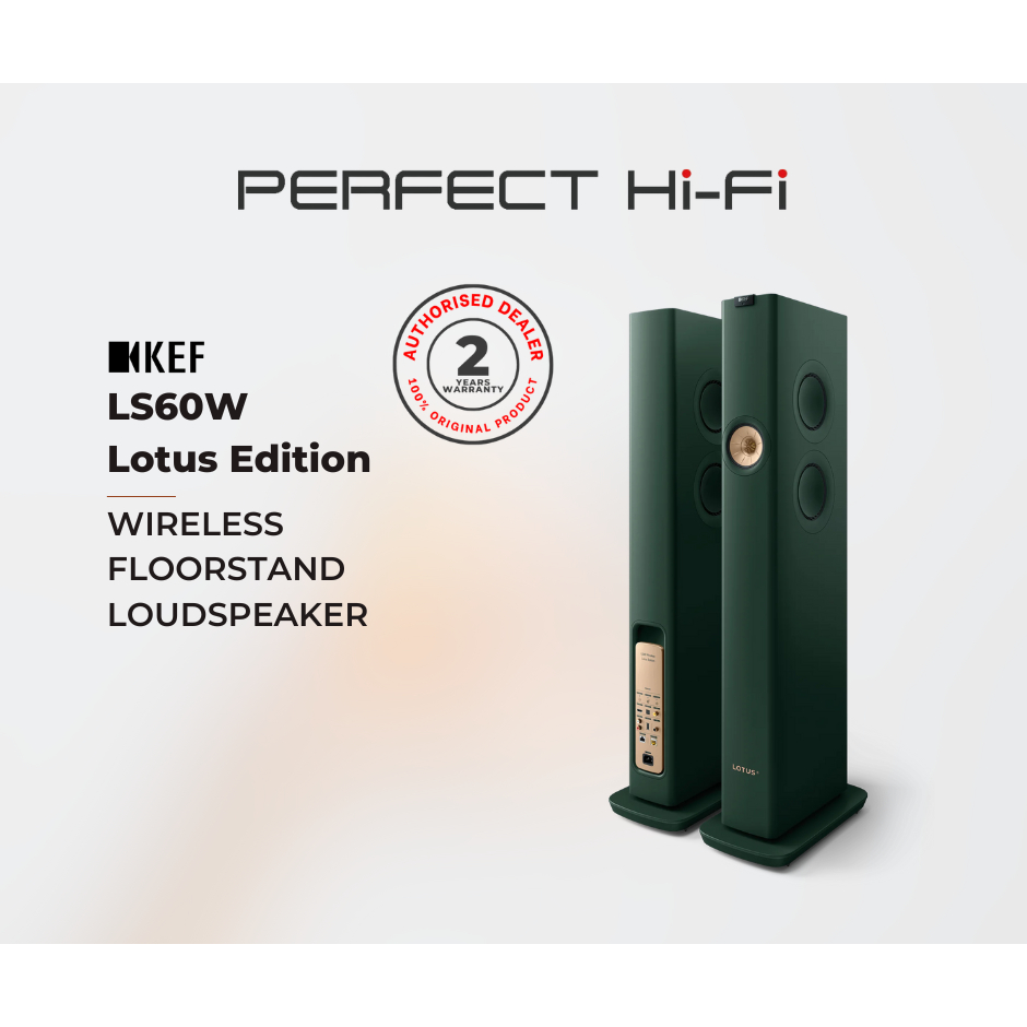 KEF LS60 Wireless Lotus Edition Hifi Speakers | Shopee Malaysia
