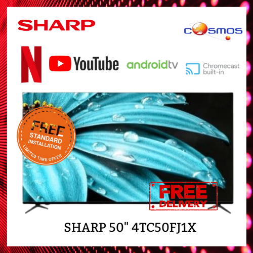 Sharp_ 4K UHD Google TV - 4TC50FJ1X / 4TC55FJ1X/ 4TC65FJ1X/ 4TC75FJ1X ...