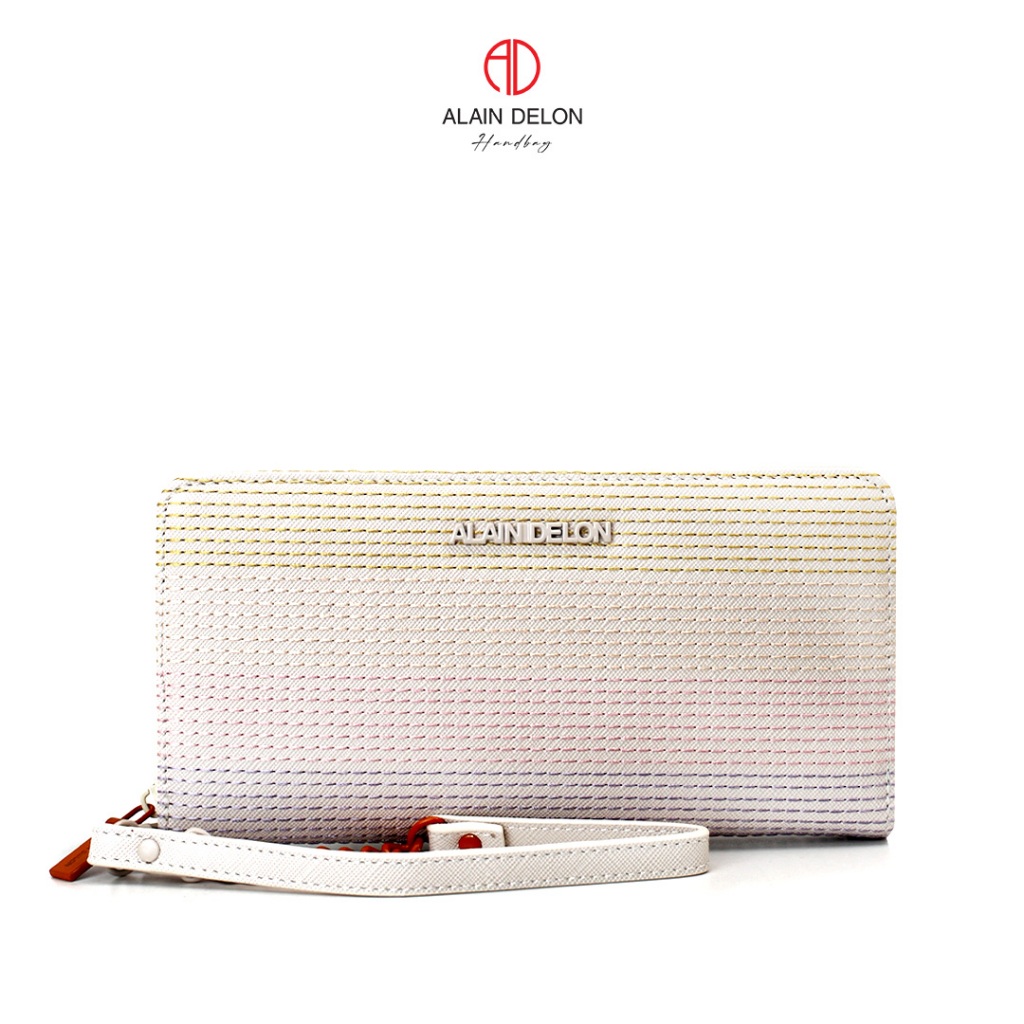 ALAIN DELON LADIES LUIS COLLECTION BEACH BREEZE ZIP LONG PURSE ...