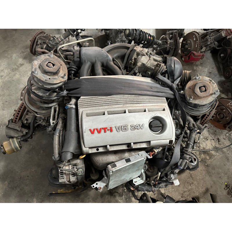 Toyota 1MZ 3.0cc 2WD Enjin Kosong / Empty Engine / Gearbox For NFL ...