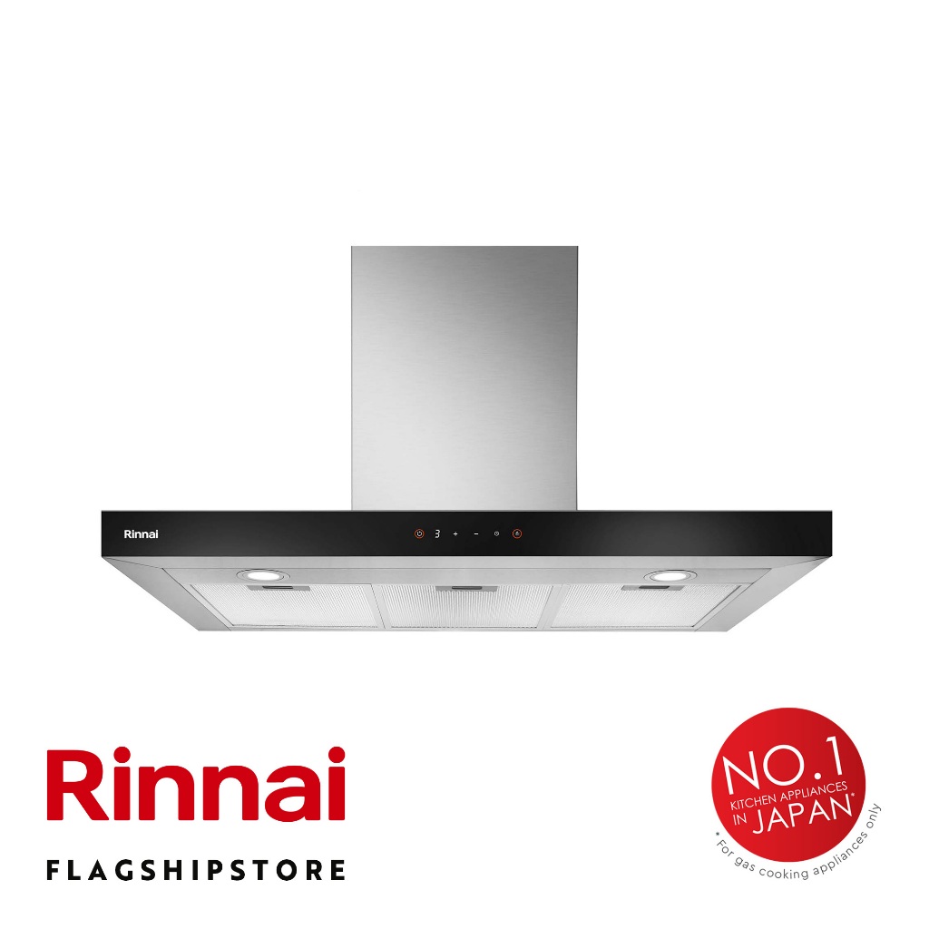 Rinnai Chimney Cooker Range Hood (90cm) RH-C95F-SSVR | Shopee Malaysia
