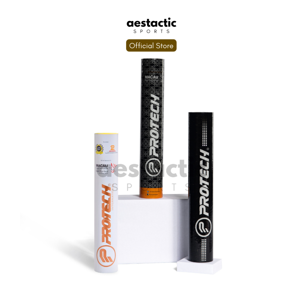 [100% ORIGINAL] PROTECH Shuttlecock Platinum / World Class / Masterpiece / Championship (1 dozen ...