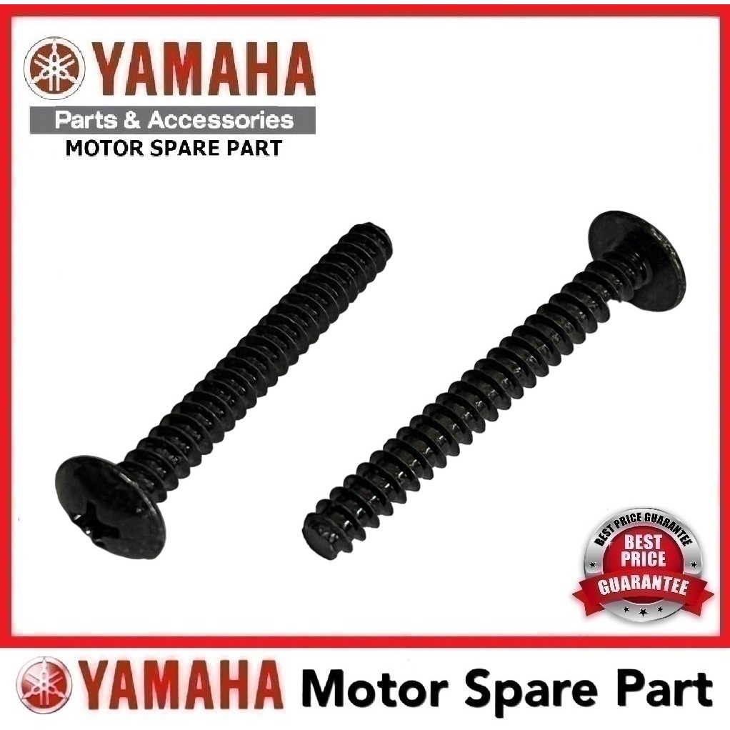 T540 BLACK SCREW 0 SKRU KUNCI RAGA BESI PLASTIC BOLT Y15ZR Y15 LC135 ...