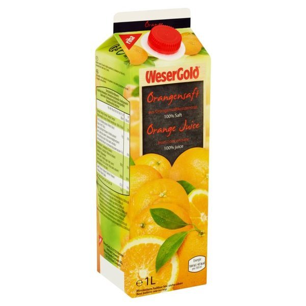 WeserGold Real Orange Fresh Juice Drink 1 Liter Assorted Flavor | Shopee Malaysia