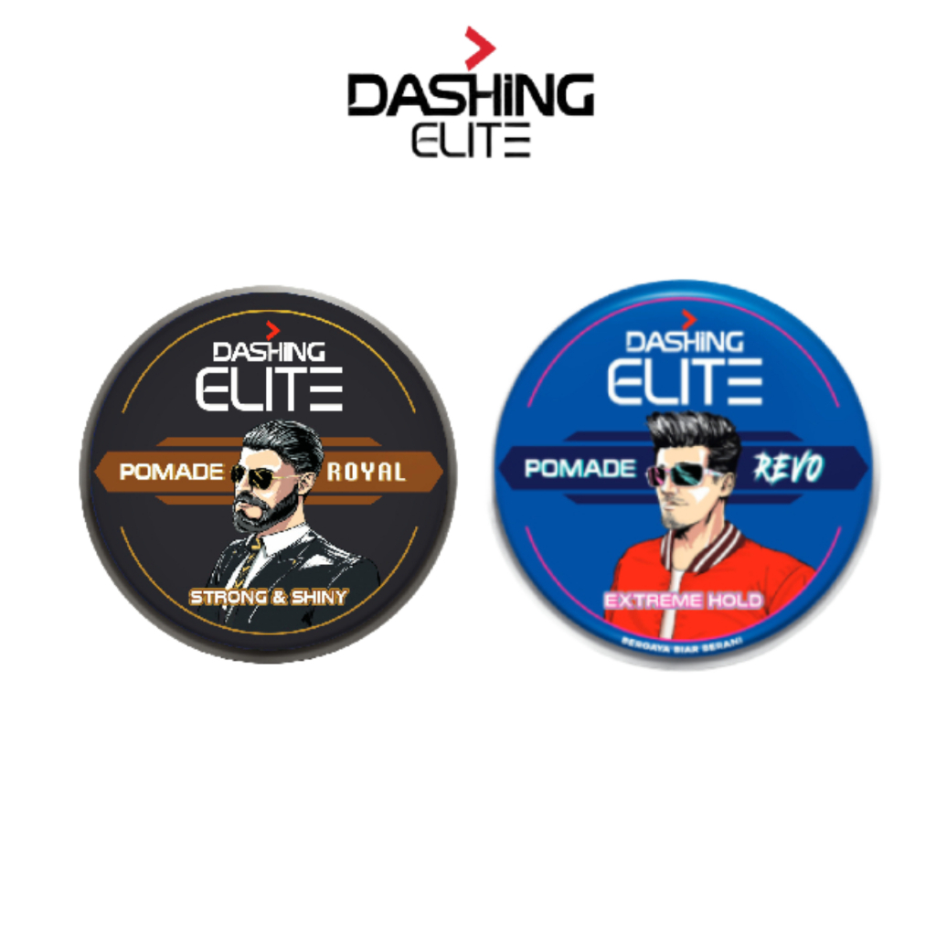 DASHING Elite Hair Wax Pomade | Non-Sticky | Easy To Rinse | Water ...