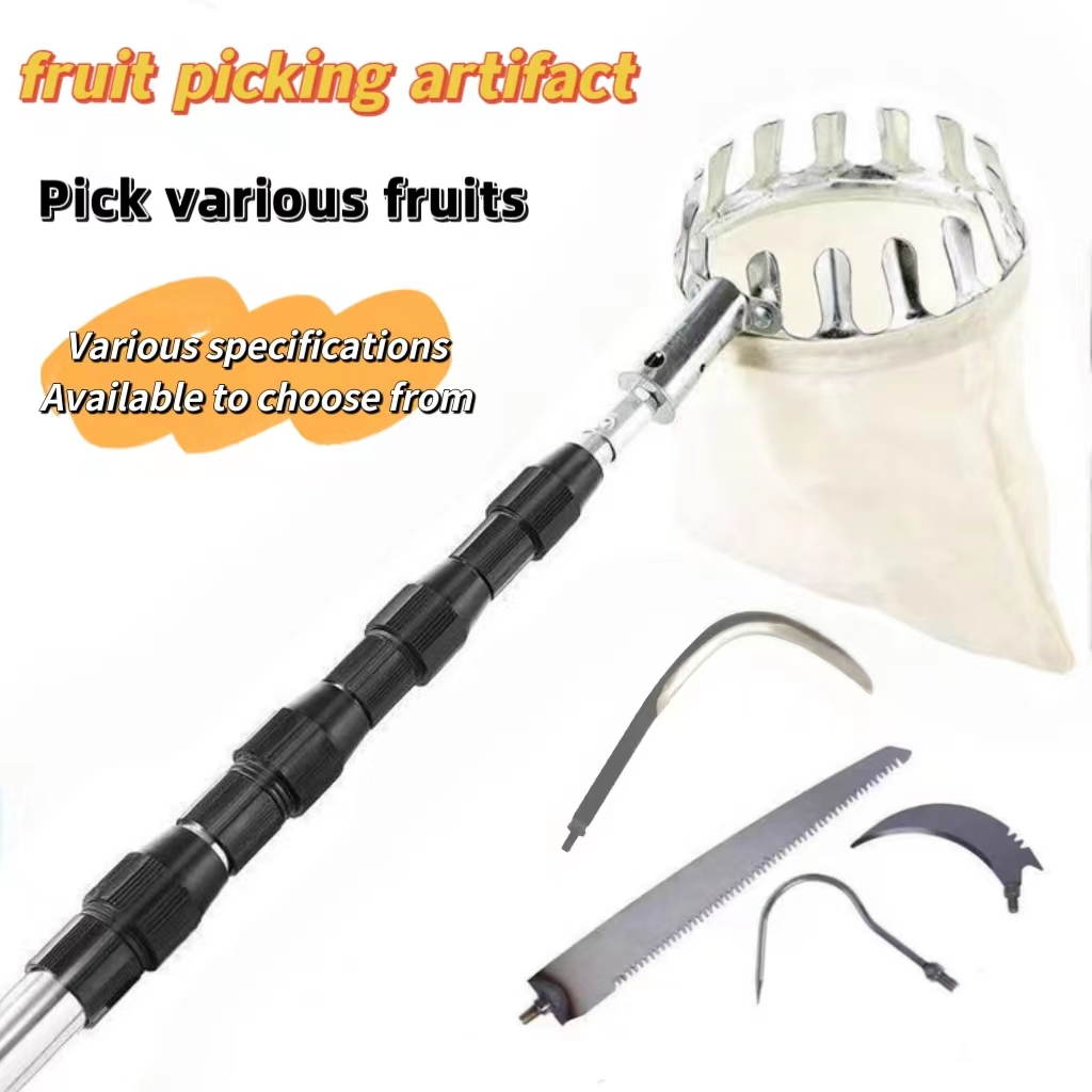 Ready Stock Meter Telescopic Fruit Picker High Pruning Branch Shear Saw ...