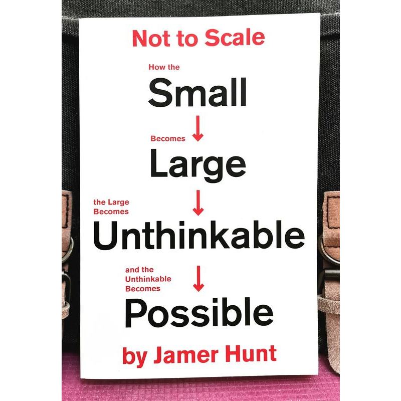 《LIKE-NEW》NOT TO SCALE: How the Small Becomes Large, the Large Becomes ...