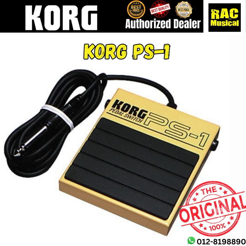 Original Korg PS-1 Pedal Foot Switch for MIDI keyboard | Shopee Malaysia