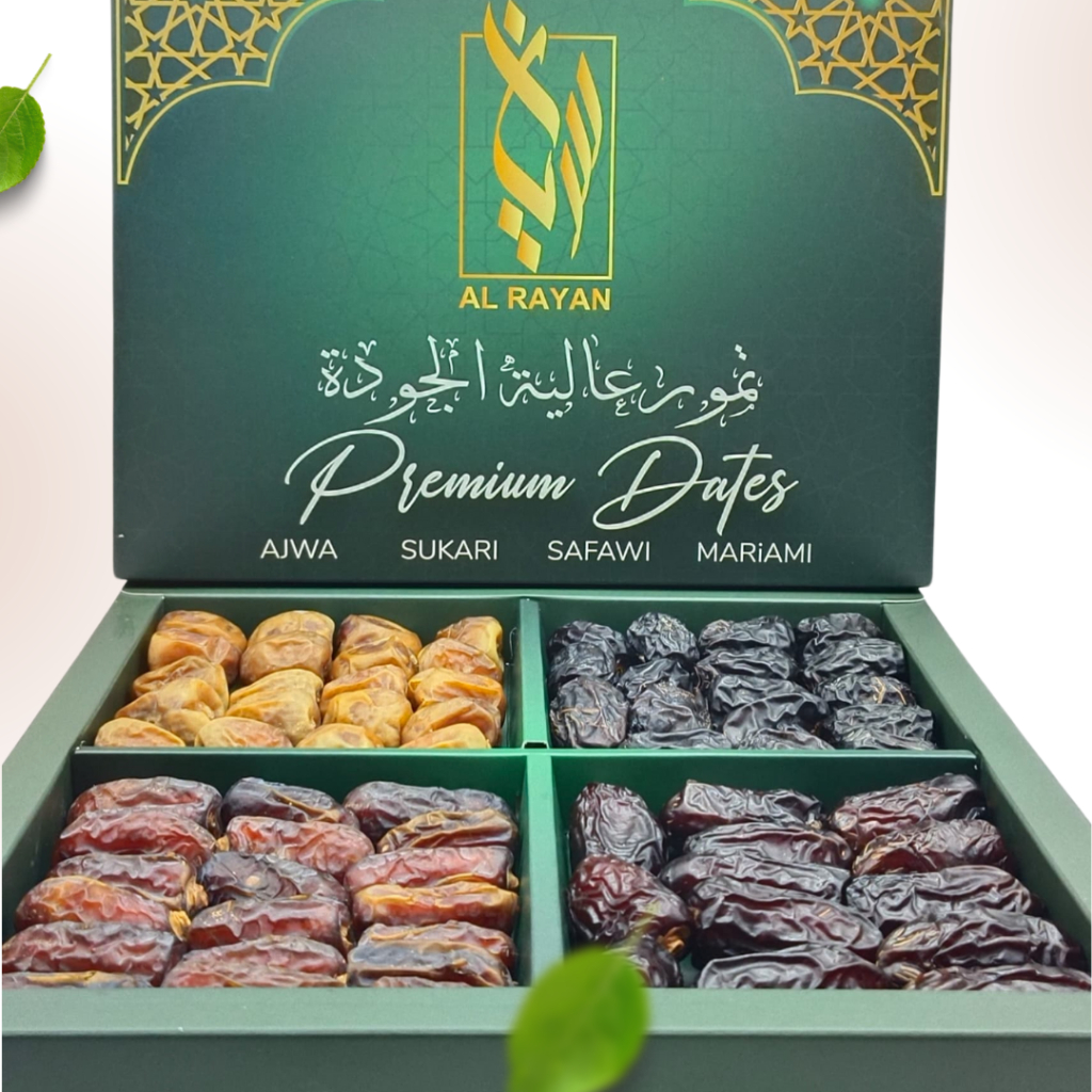 ALRAYAN PREMIUM DATES 4 TYPE IN 1 ( AJWA , SUKARI, SAFAWI AND MARIAMI ...
