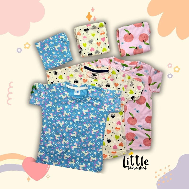 🔥 READY STOCK 🔥 (1-6y) SKL/RS COTTON PYJAMAS | Shopee Malaysia