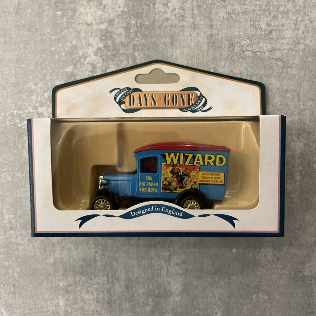 LLEDO 2004 DIECAST. The WIZARD COMIC LIGHT VAN LOT2C6210#2206 | Shopee ...