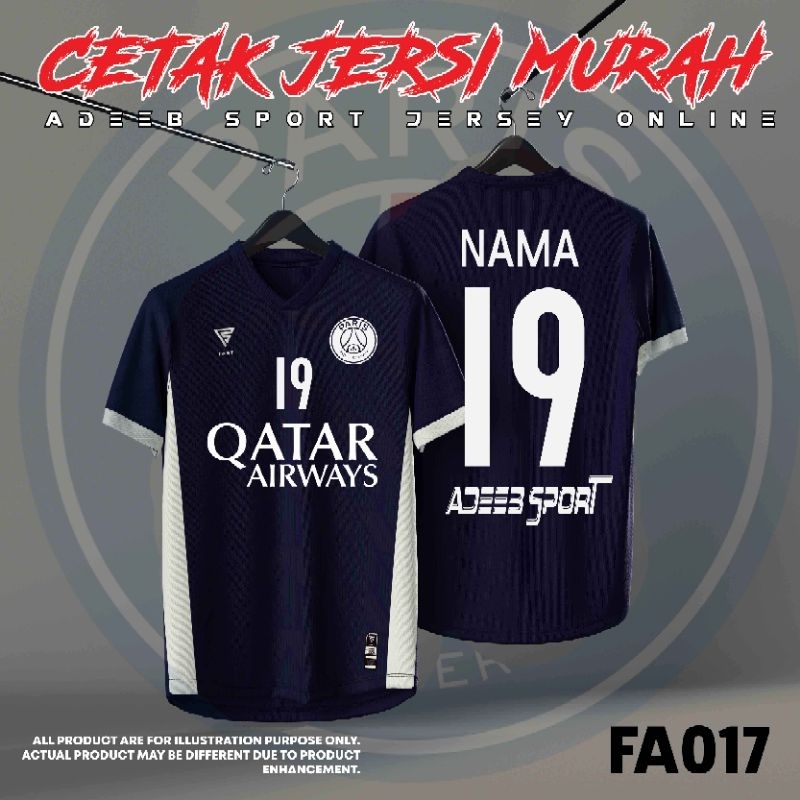 🔥 JERSI MURAH 🔥BOLEH CUSTOM NAMA NOMBOR / JERSI LELAKI & JERSI ...