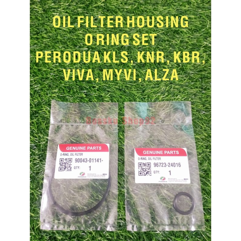 OIL PUMP ORING SET PERODUA KELISA, VIVA, MYVI, ALZA, KENARI, KEMBARA ...