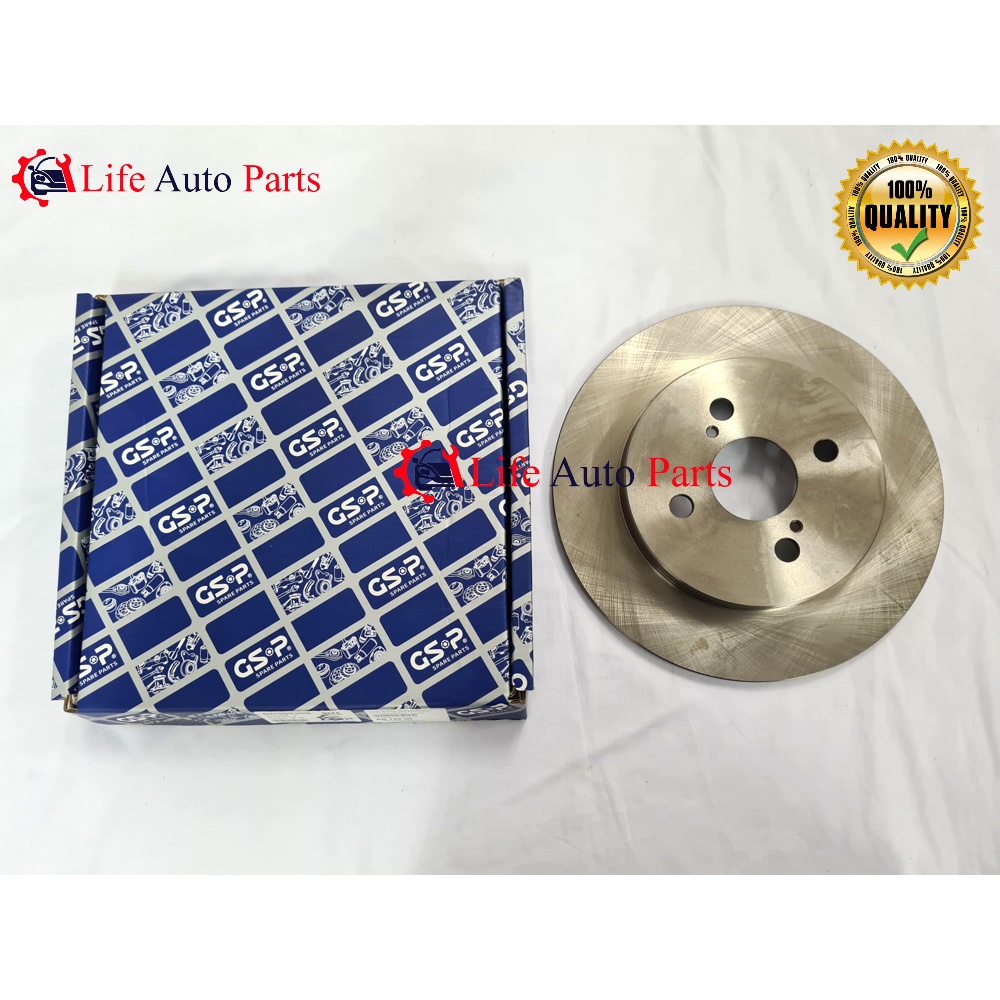 GSP REAR DISC ROTOR TOYOTA VIOS NCP93 2007-2012 (BELAKANG) (SET 2PCS ...